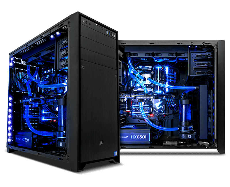 PCSPECIALIST - Water Cooled PCs mit LIQUID SERIES
